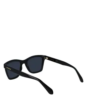 FERRAGAMO Classic Logo Rectangular Sunglasses