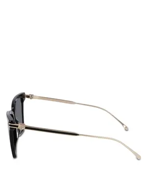 FERRAGAMO Gancini Butterfly Sunglasses - Black