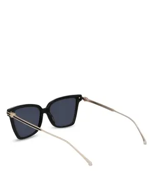 FERRAGAMO Gancini Butterfly Sunglasses - Black