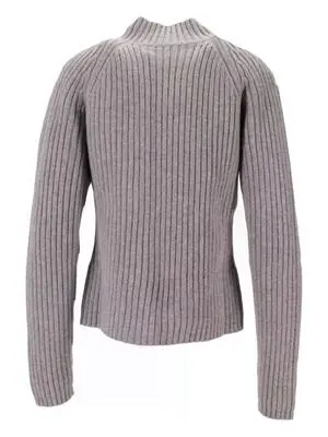NICCOLO PASQUALETTI Corazza Zip-detail Sweater - Grey