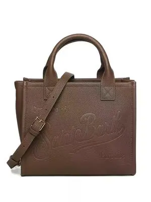 MC2 SAINT BARTH Midi Embossed Top-handle Tote Bag