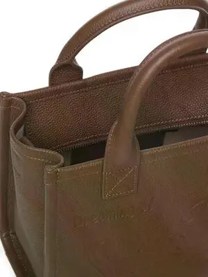 MC2 SAINT BARTH Midi Embossed Top-handle Tote Bag