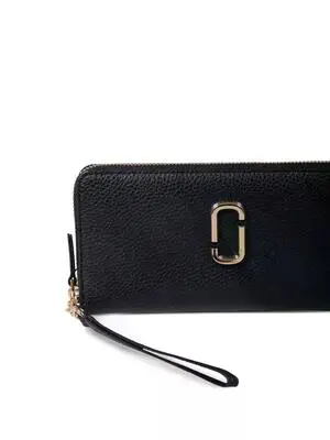 Marc Jacobs Zipped Logo-plaque Wallet