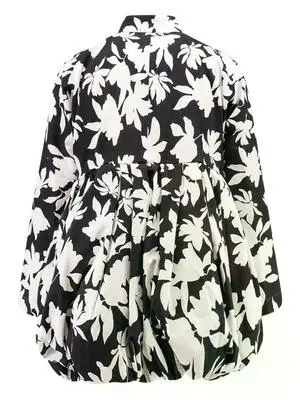 Play Comme Des Garcon Leaf-print Jacket