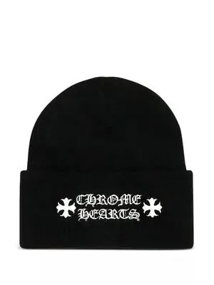 Chrome Hearts Logo-embroidered Beanie