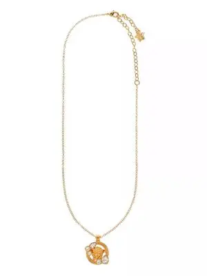 Versace Medusa Head Pendant Necklace - Gold