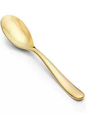 Christofle L'ame Coffee Spoon - Gold