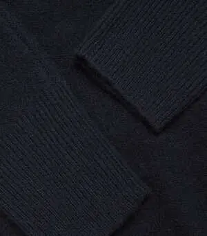 Vince Cashmere Funnel-neck Pullover - Navy