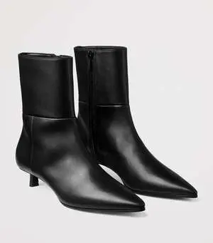 JIMMY CHOO Lory Leather Ankle Boots