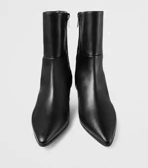 JIMMY CHOO Lory Leather Ankle Boots