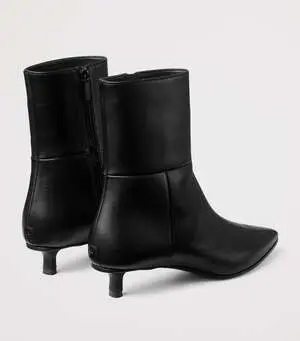 JIMMY CHOO Lory Leather Ankle Boots