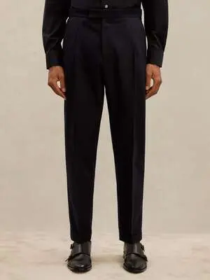 REISS Atelier Wool Tapered Trousers