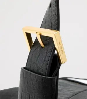 ALLSAINTS Leather Ares Shoulder Bag - Black