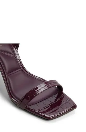 Aldo Azzira Ankle Strap Sandal - Bordo