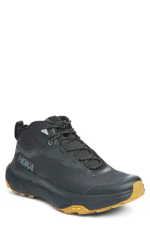 Hoka Transport Chukka Gore-tex® Waterproof Trail Shoe - Black /black