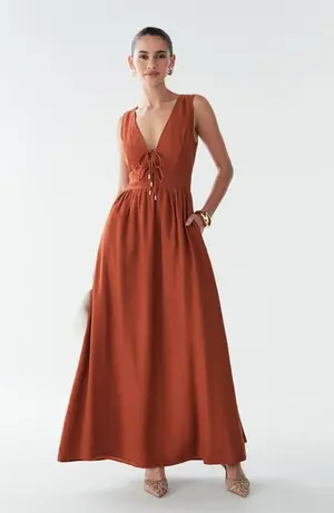 BWLDR Maxi Dress - Copper