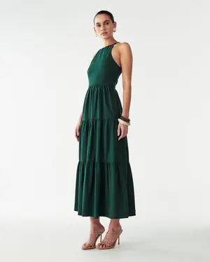 WILLA Aquila Maxi Dress - Emerald