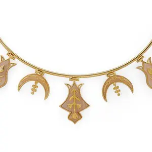 DHWANI BANSAL Hamsa Choker Necklace