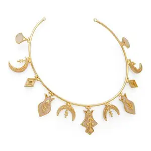 DHWANI BANSAL Hamsa Choker Necklace