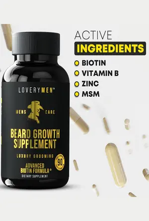 LOVERY Beard Growth Supplement