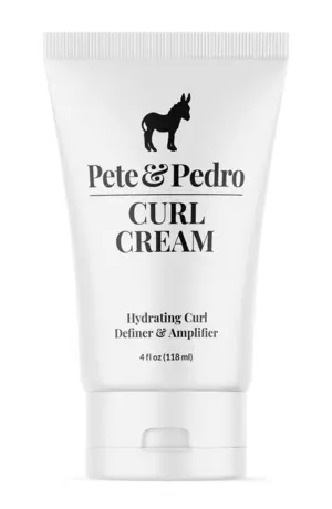 PETE & PEDRO Curl Cream Curl Enhancer & Frizz Reducer - White