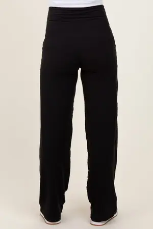 PINKBLUSH Straight Leg Maternity Yoga Pants