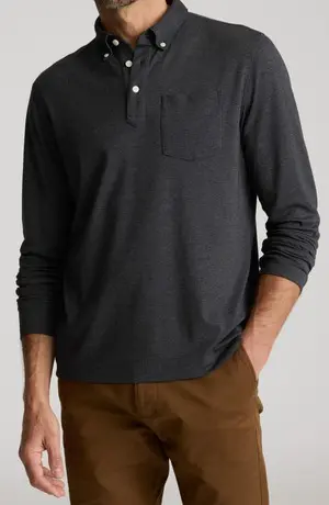 Untuckit Half Placket Polos For Men