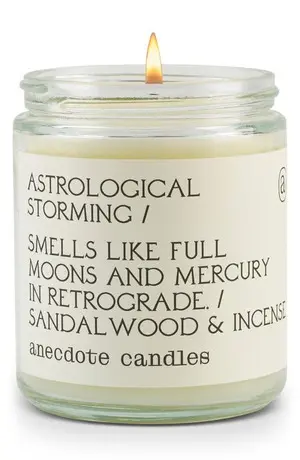 ANECDOTE CANDLES Astrological Storming Candle