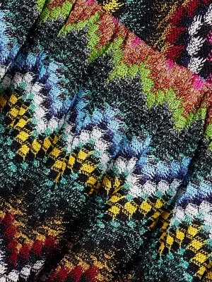 Missoni Striped Metallic Crochet-knit Shorts - Multi