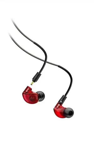 MEE AUDIO M6 Pro Noise-isolating Musician's In-ear Monitors - Red
