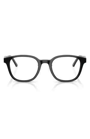 Emporio Armani 49mm Phantos Eyeglasses - Black/demo Lens