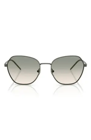 Emporio Armani 55mm Irregular Sunglasses - Agave/brown Gradient Green