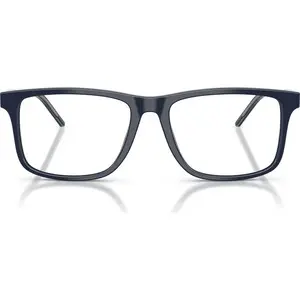 Blue Square Eyeglasses