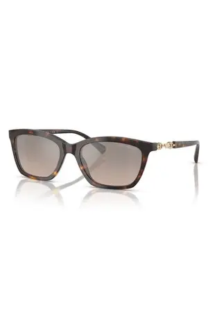 Emporio Armani 56mm Cat Eye Sunglasses