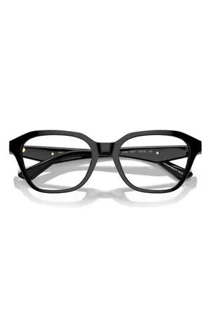 Emporio Armani 53mm Irregular Eyeglasses