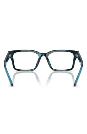 Emporio Armani 52mm Rectangle Eyeglasses