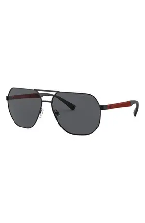 Emporio Armani 61mm Square Sunglasses
