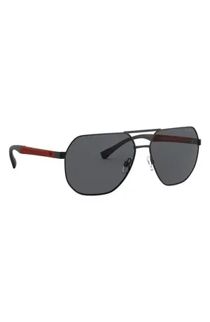 Emporio Armani 61mm Square Sunglasses