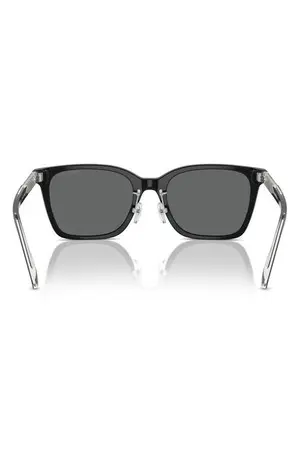 Emporio Armani 55mm Square Sunglasses