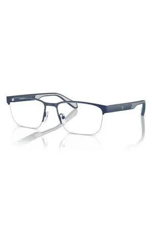 Emporio Armani 54mm Irregular Eyeglasses