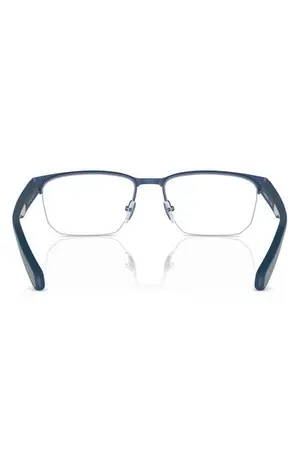 Emporio Armani 54mm Irregular Eyeglasses