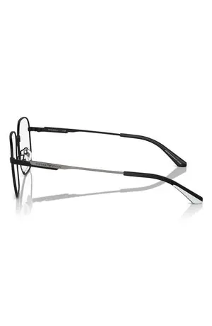Emporio Armani 54mm Optical Glasses - Matte Black/demo Lens