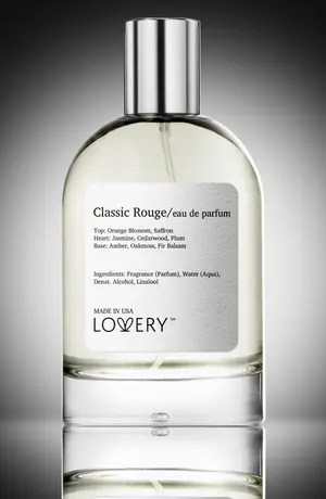 LOVERY Classic Rouge Eau De Parfum, Made In Usa
