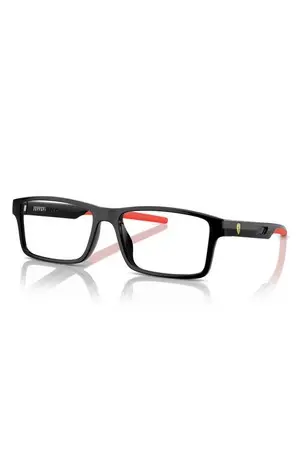 SCUDERIA FERRARI 57mm Rectangle Eyeglasses