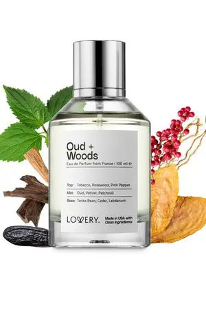 LOVERY Oud Woods Eau De Parfum - Silver/ White/ Cream/ Black