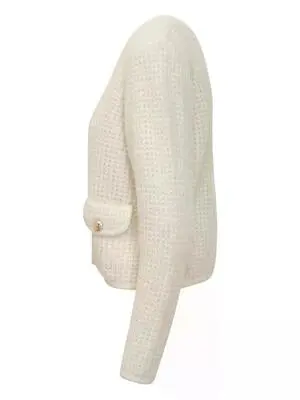 Ba&sh Button Harry Cardigan - Neutrals