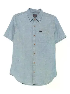 Superdry Short-sleeve Cotton Shirt - Blue