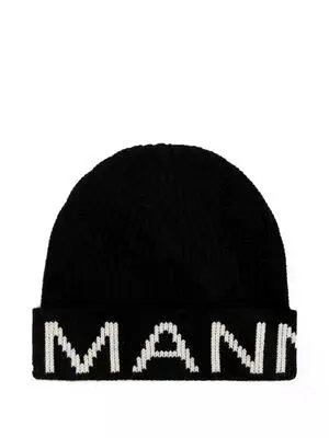 ERMANNO FIRENZE Ribbed Beanie Hat