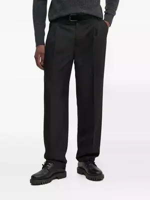 Versace Logo-patch Trousers
