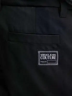 Versace Logo-patch Trousers